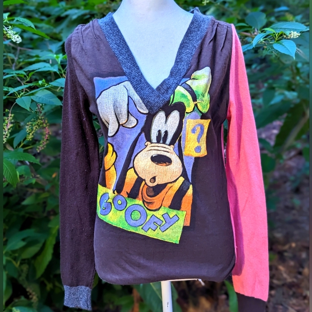 Vintage Disney Goofy Sweater Made In Italy By H. Eich - Gem
